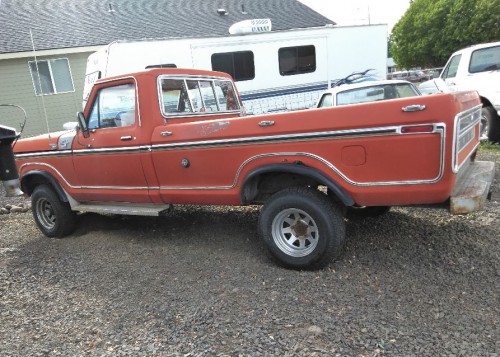 '77 Ford Ranger F-150 Classic Truck in OR 97862 Under $3K By Owner