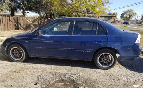 Cheap Repairable Car $500-1K Honda Civic EX '00 Tulare, CA 93274