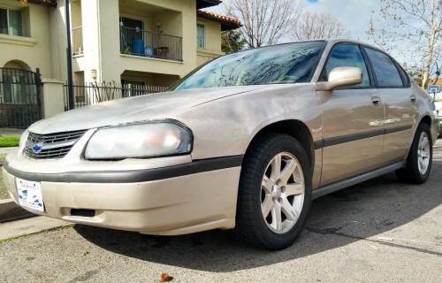 '03 Chevy Impala By Owner $1000-1500 in Fresno, CA 93706 GOLD ...