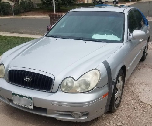 '03 Hyundai Sonata $1500-2000 in Colorado Springs, CO 80909 SILVER