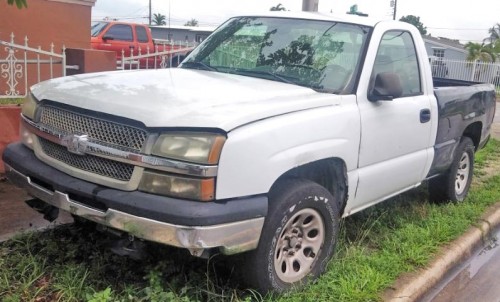 '05 Chevy Silverado 1500 Truck $1500-2000 in Hialeah, FL 33012 WHITE