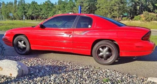 '99 Chevy Monte Carlo SS in Walker, MN 56484 RED $2000 or Less ...
