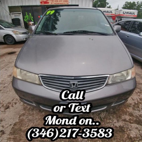 '99 Honda Odyssey Minivan $2000 or Less in Houston, TX 77051 GREEN ...