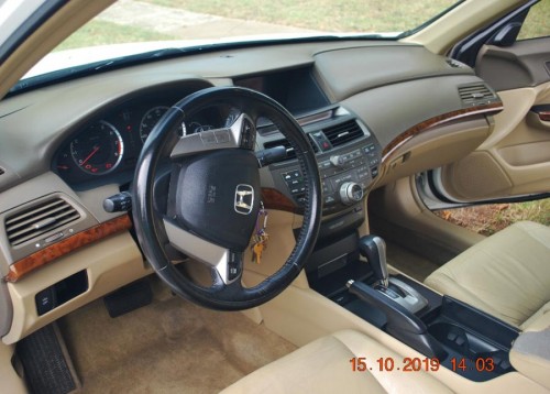 '09 Honda Accord EX-L WHITE $4000-4500 in Bedford, TX 76022 By Owner ...