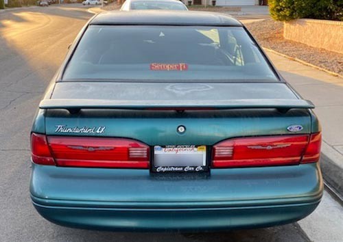 '97 Ford Thunderbird $1500-2000 in Murrieta, CA 92562 By Owner GREEN