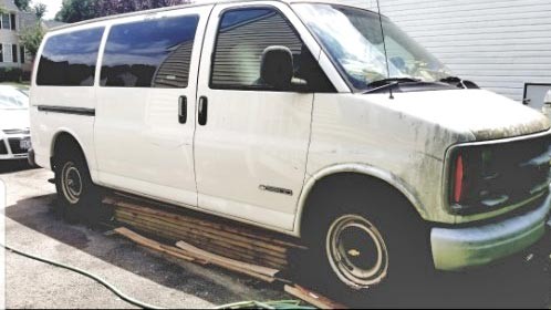 '02 Chevy Express 3500 Ext. Cab Cargo Van Under $2K in Chester, VA