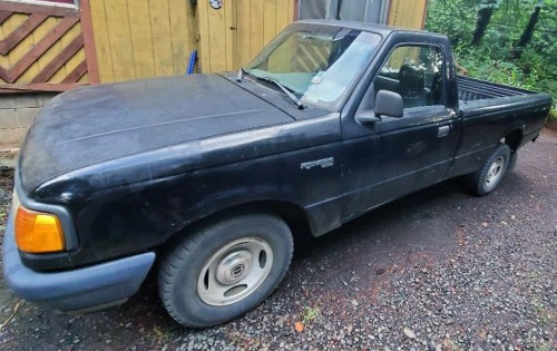 '93 Ford Ranger XL Pickup Under $1000 in Salem, OR 97302 BLACK