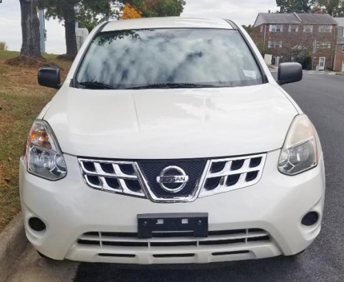 '13 Nissan Rogue S AWD SUV $4K or Less in Woodbridge, VA 22193 White