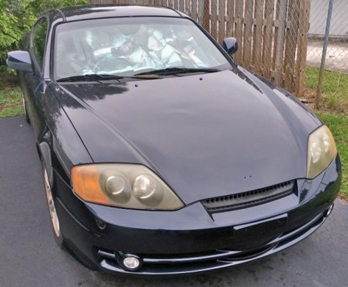'04 Hyundai Tiburon GT V6 Under $2000 Pompano Beach, FL 33064 Black ...