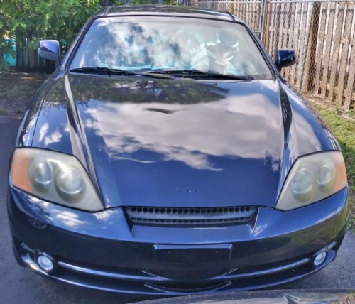 '04 Hyundai Tiburon GT V6 Under $2000 Pompano Beach, FL 33064 Black ...