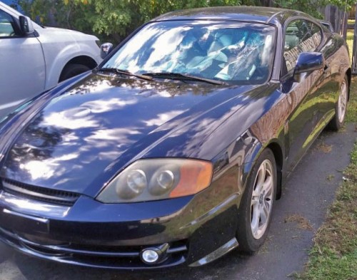 '04 Hyundai Tiburon GT V6 Under $2000 Pompano Beach, FL 33064 Black ...