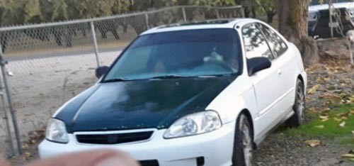 '00 Honda Civic EX Coupe For Sale $1500-2000 Delhi, CA 95315 White ...