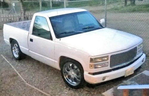 '93 GMC Sierra 1500 Truck Under $2K (White) in Clearlake, CA 1-Owner