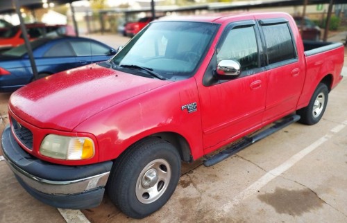 Ford F150 Crew Cab '01 Red Truck $3K-3500 in Oklahoma City, OK 73210