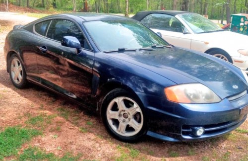 2004 Hyundai Tiburon in Lincolnton NC — SOLD for $2500