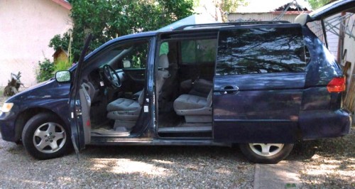 Honda Odyssey '99 Minivan $1500 or Less in Alamosa, CO 81101 BLUE ...
