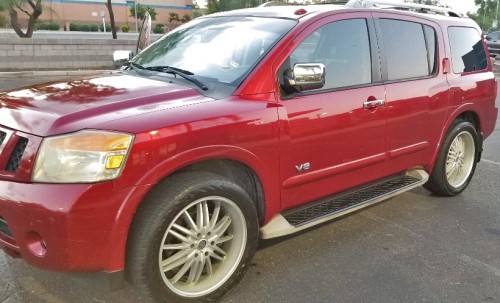Nissan Armada SE '08 SUV in Phoenix, AZ 85043 $5K-5500 RED By Owner