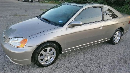 '03 Honda Civic EX For Sale By Owner Dallas TX Under $3K