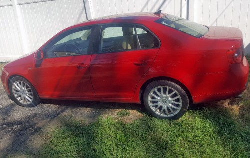 2008 VW Jetta 2.5 Turbo near Baltimore, Under $6K, By Owner (Red)