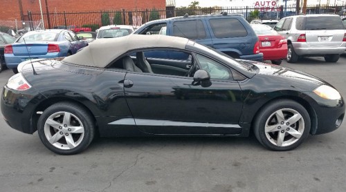 '08 Mitsubishi Eclipse Convertible Under $5K in Gardena CA (Black)