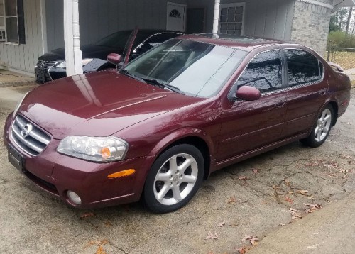 '02 Nissan Maxima SE, Under $3K, near Atlanta GA, By Owner