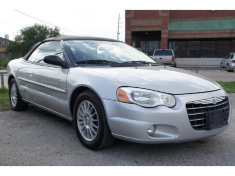 2004 Chrysler Sebring LXi Convertible For Sale in Houston TX Under ...